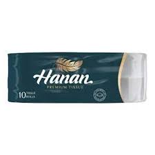 Hannan Toilet Tissue 2 Ply 10 Rolls